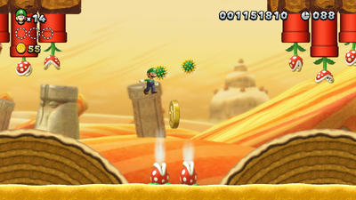 Spinning Sandstones - Super Mario Wiki, the Mario encyclopedia