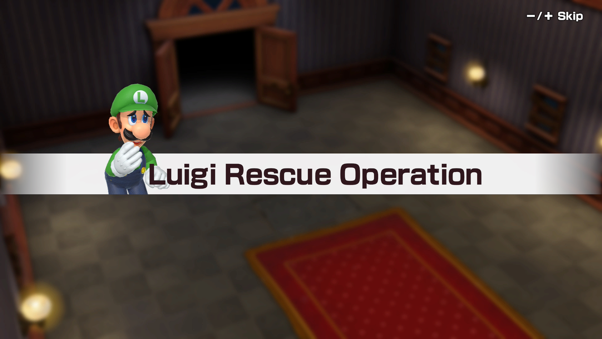 File:SMPJ Luigi Rescue Operation Title.png - Super Mario Wiki, the ...