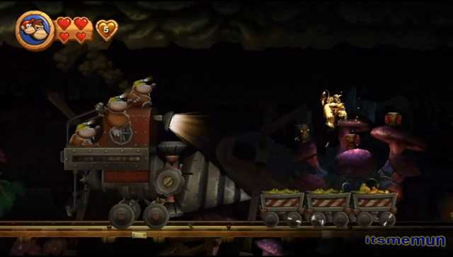 File:MoleTrainBattle-MineCartBreak2-DKCR.png - Super Mario Wiki, the ...