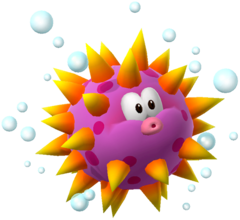 Gallery:Urchin - Super Mario Wiki, the Mario encyclopedia