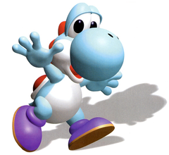 Gallery:Light-Blue Yoshi - Super Mario Wiki, the Mario encyclopedia