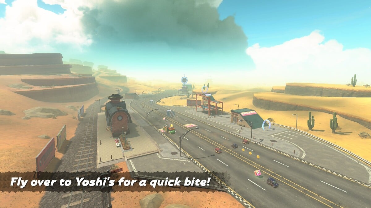 File:MKWorld Mission Fly Yoshis.jpg - Super Mario Wiki, the Mario ...