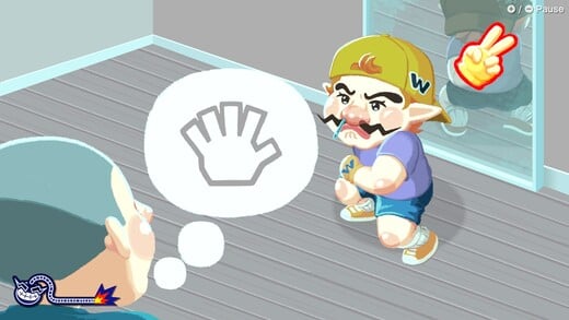 Rock Paper Scissors (WarioWare: Move It!) - Super Mario Wiki, the Mario ...