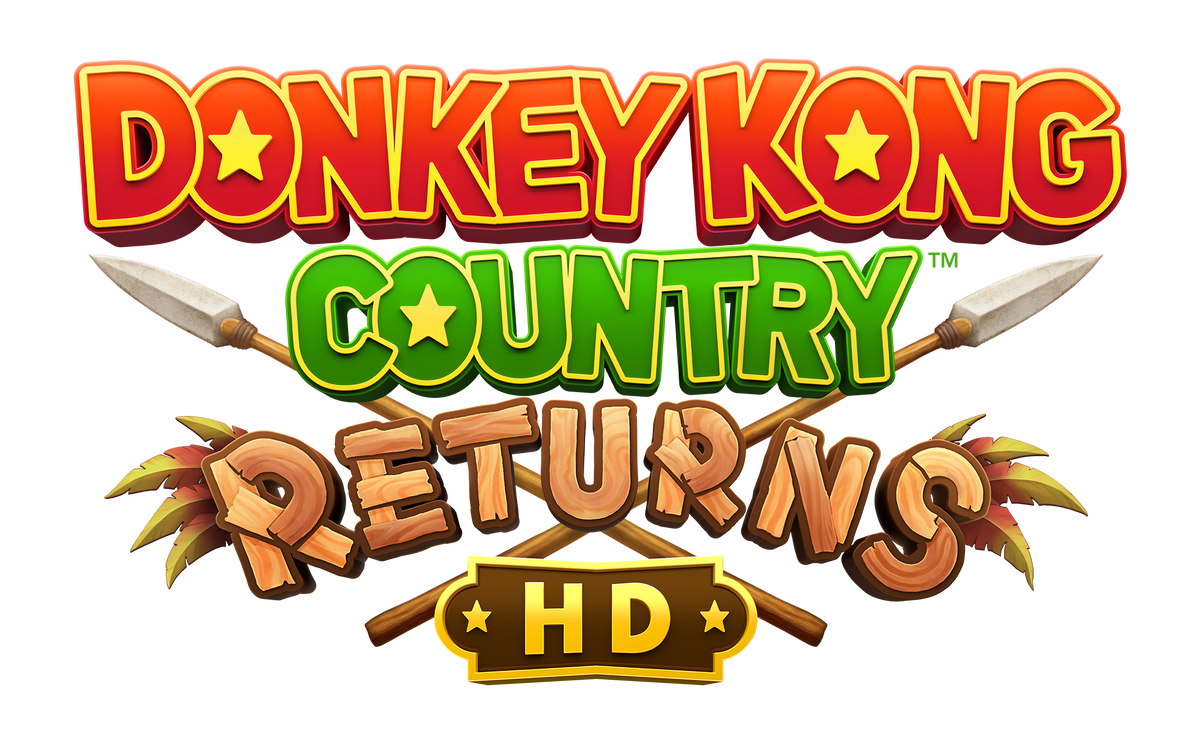 File:Donkey Kong Country Returns HD Logo.png - Super Mario Wiki, the ...