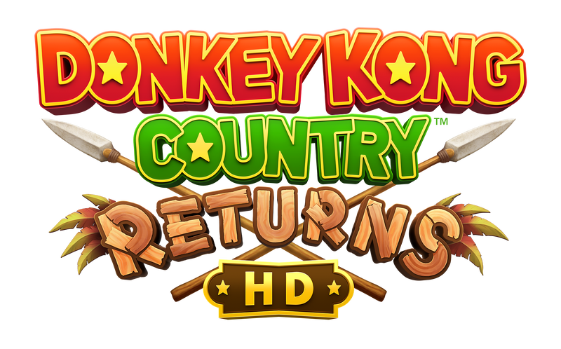 File:Donkey Kong Country Returns HD Logo.png - Super Mario Wiki, the ...