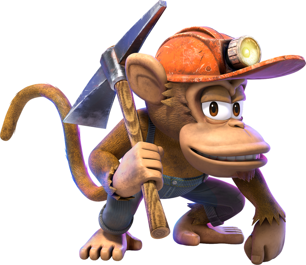 Prospector Monkey - Super Mario Wiki, the Mario encyclopedia