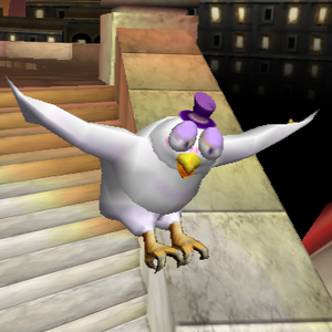 Pigeon - Super Mario Wiki, the Mario encyclopedia