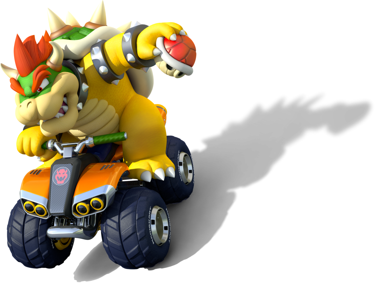 File:Bowser Artwork (alt) - Mario Kart 8.png - Super Mario Wiki, the ...
