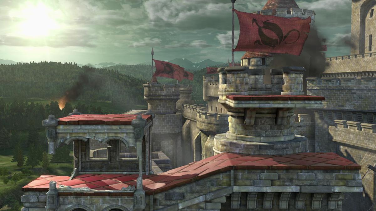 File:Castle Siege SSBU.png - Super Mario Wiki, the Mario encyclopedia