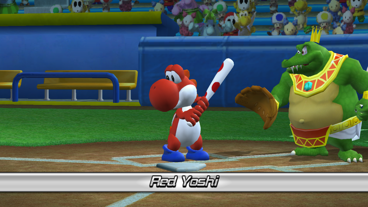 File:YoshiRed-Batting-MSS.png - Super Mario Wiki, the Mario encyclopedia