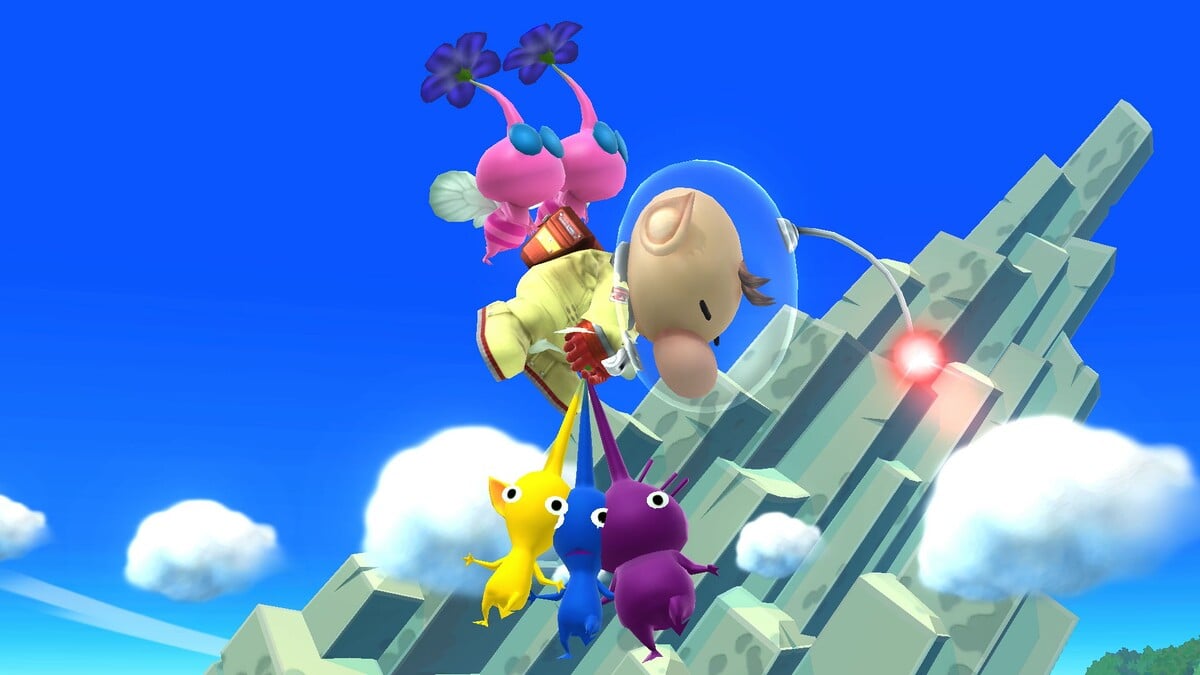 File:Olimar Winged Pikmin Wii U.jpg - Super Mario Wiki, the Mario ...