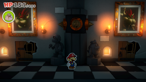 Bowser's Castle (Paper Mario: The Origami King) - Super Mario Wiki, the ...