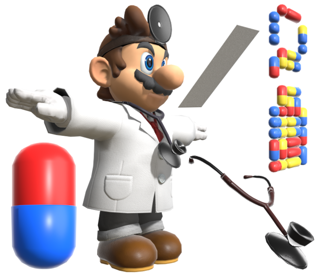 File Dr Mario Ssbu Model Png Super Mario Wiki The Mario Encyclopedia