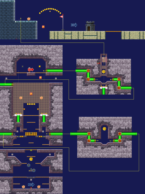 Smashing-Stone Tower - Super Mario Wiki, the Mario encyclopedia