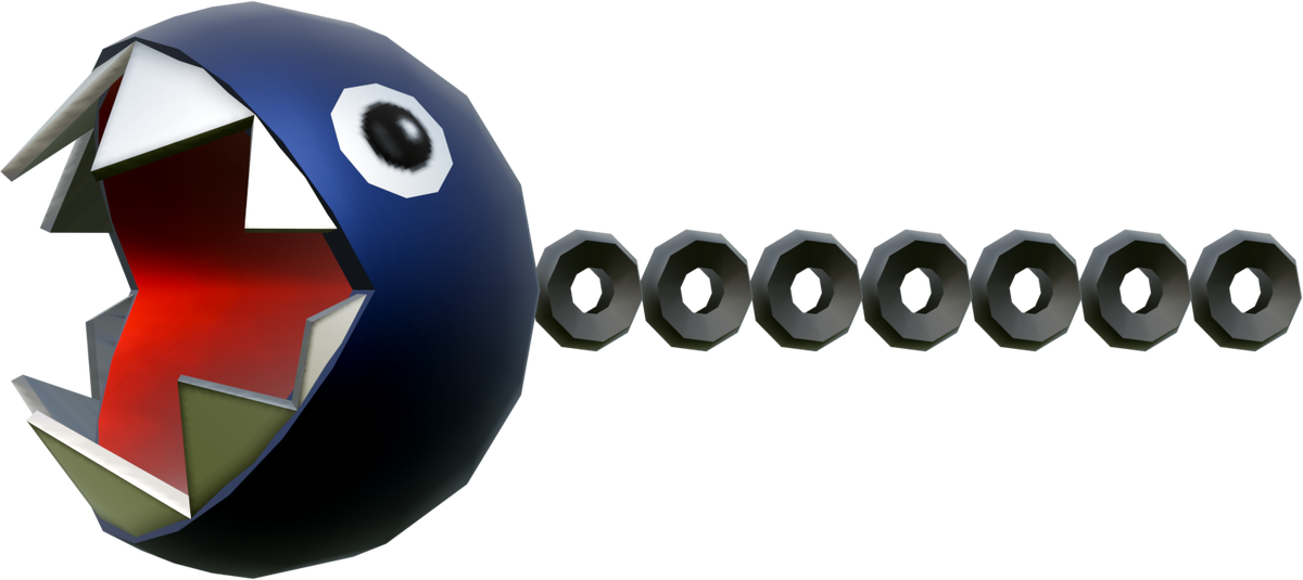 File:NSMB2 Asset Model Big Chain Chomp.png - Super Mario Wiki, the ...