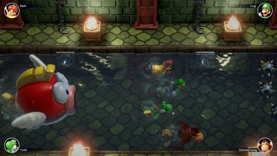 Big Cheep Cheep - Super Mario Wiki, the Mario encyclopedia