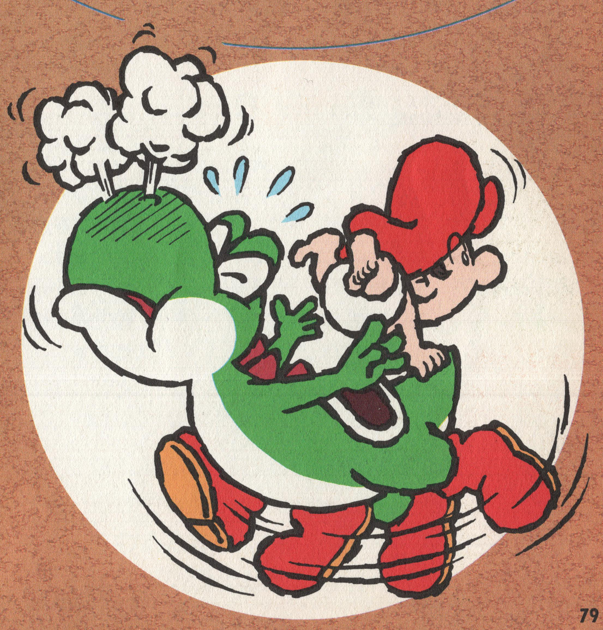 File:SMW2 Green Yoshi Flutter Jump.png - Super Mario Wiki, the Mario ...