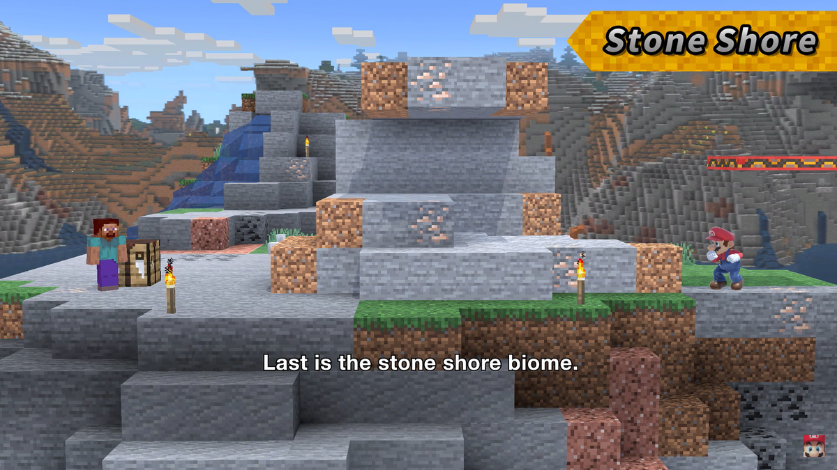 File:SSBU Stone Shore.png - Super Mario Wiki, the Mario encyclopedia
