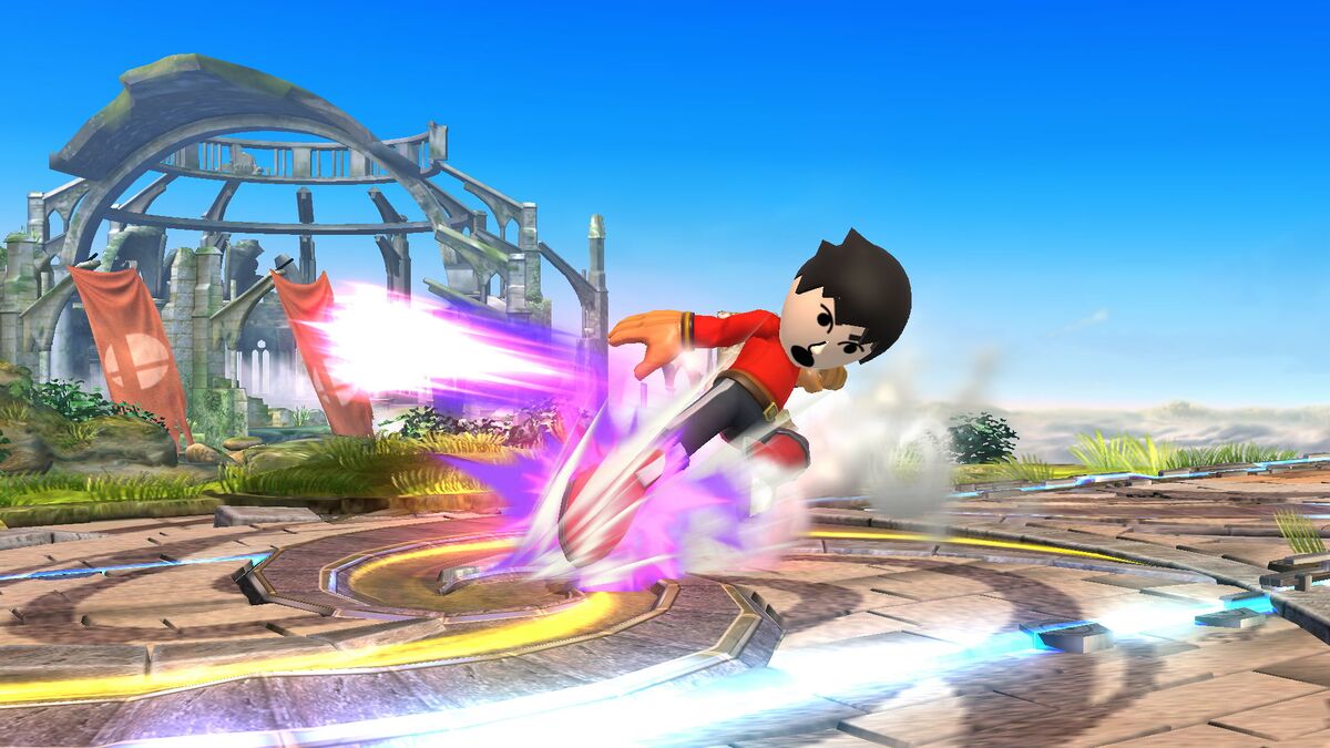 File:SSBWiiU Foot Flurry.jpg - Super Mario Wiki, the Mario encyclopedia