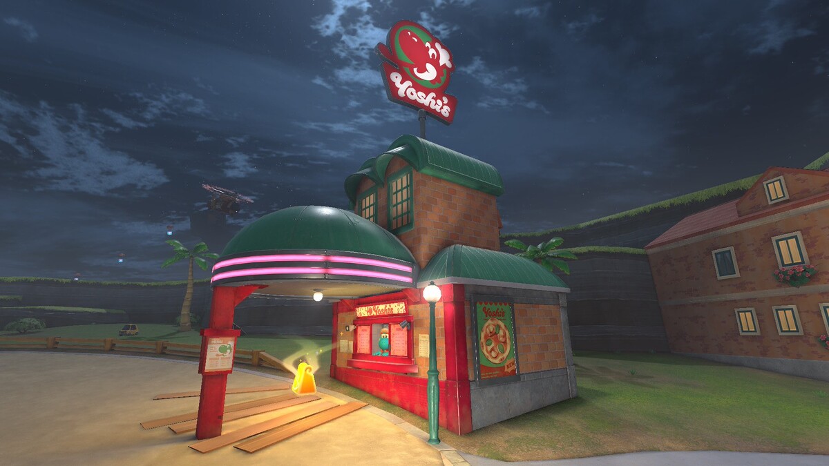 File:Yoshi's Salty Salty Speedway pizza.jpg - Super Mario Wiki, the ...