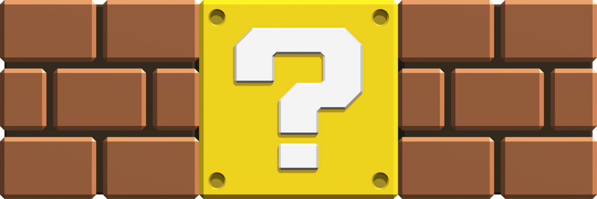 File:NSMBU Brick and Question Block Artwork.png - Super Mario Wiki, the ...