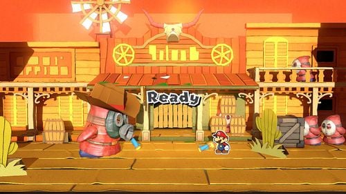 Paper Macho Snifit Outlaw - Super Mario Wiki, the Mario encyclopedia