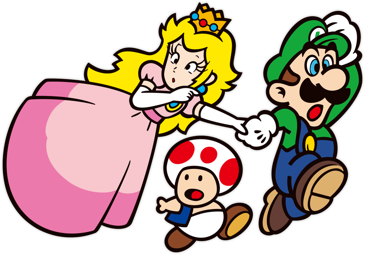 File:SMB3 F40A Toadstool Toad Luigi Artwork.png - Super Mario Wiki, the Mario encyclopedia