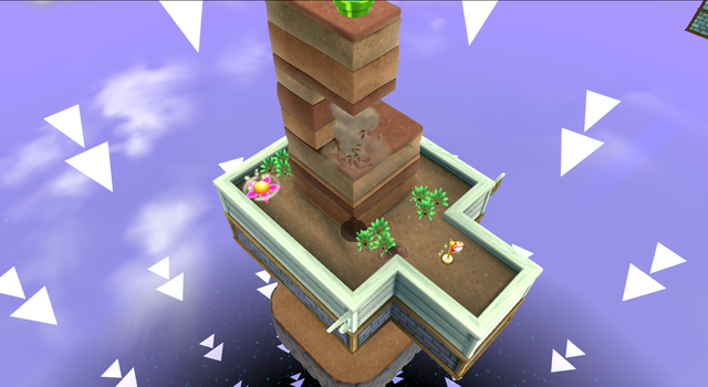 File:SMG2 Flipsville Dirt Tower Top Side.png - Super Mario Wiki, the ...
