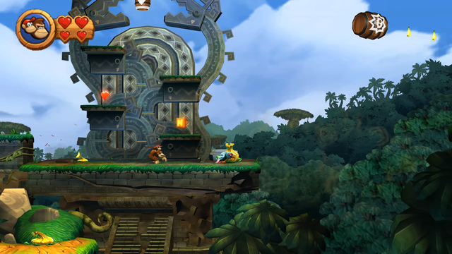File:DKCR Jungle Hijinxs Letter N.png - Super Mario Wiki, the Mario ...