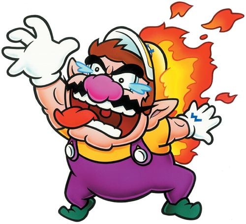 Flaming Wario - Super Mario Wiki, the Mario encyclopedia