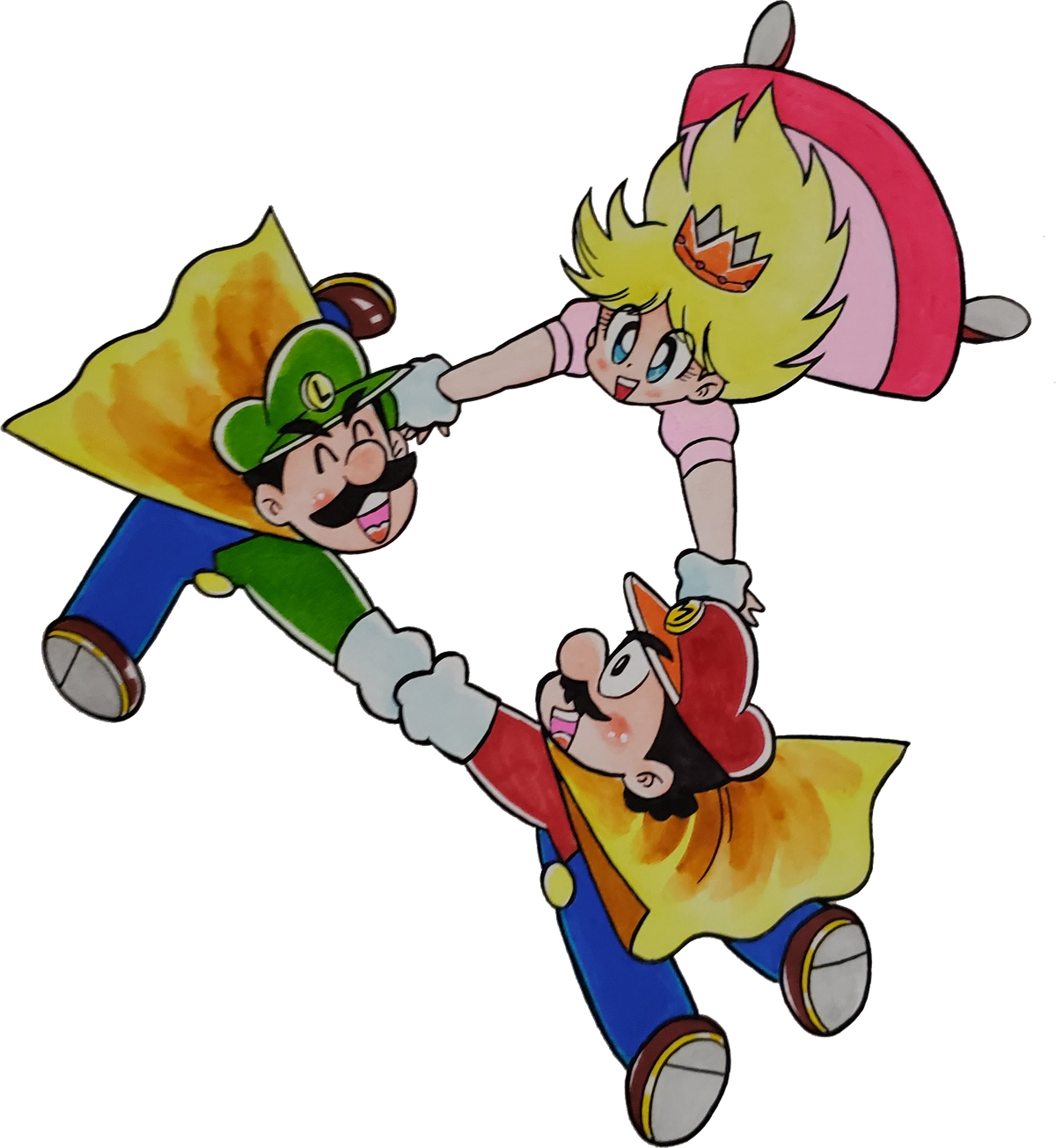 File:Mario team SMW KC Mario.png - Super Mario Wiki, the Mario encyclopedia