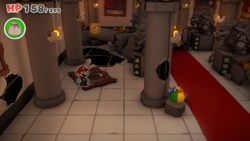 Bowser's Castle (Paper Mario: The Origami King) - Super Mario Wiki, the ...