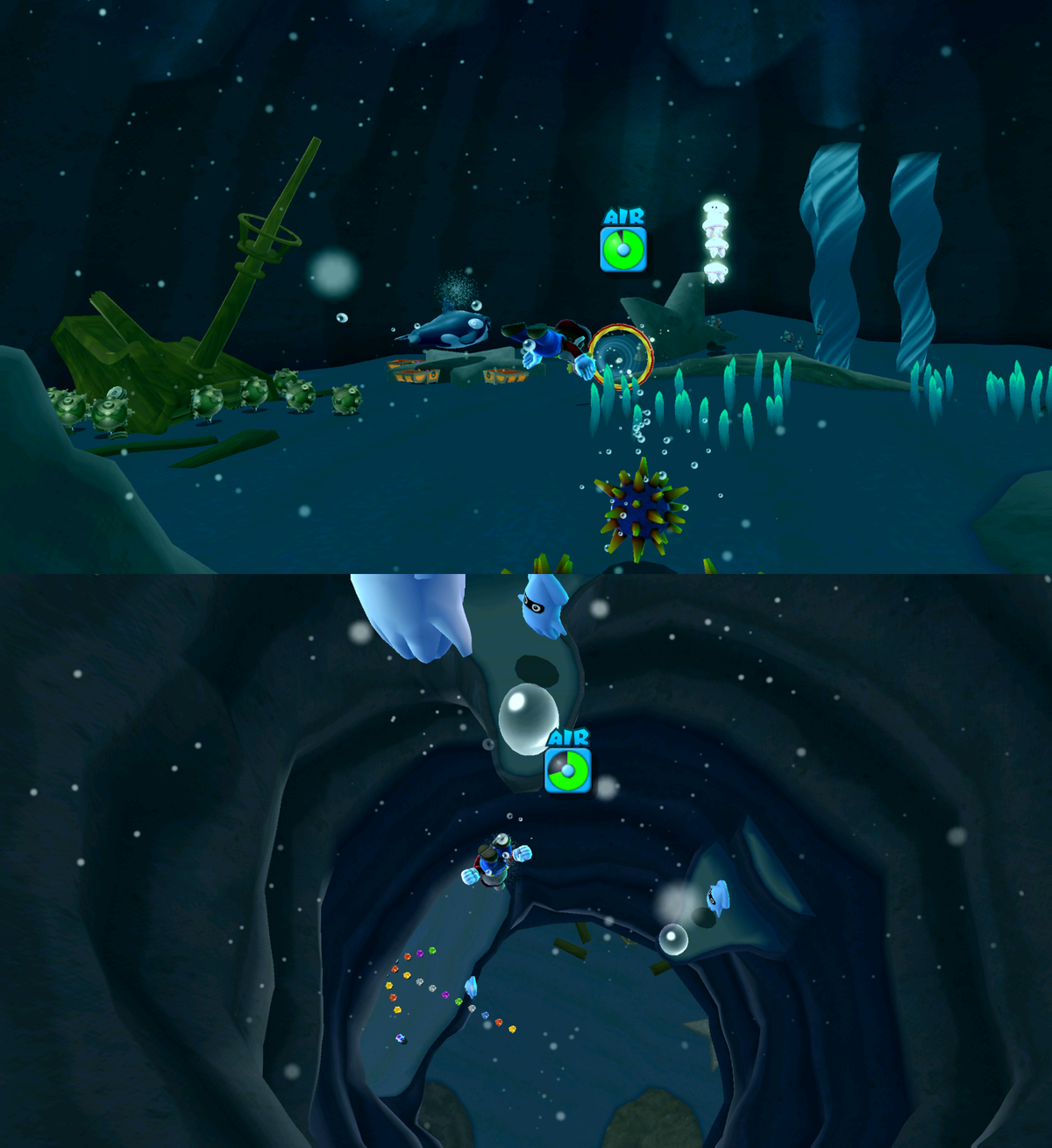 File:SMG Deep Dark Underground Lake.png - Super Mario Wiki, the Mario ...
