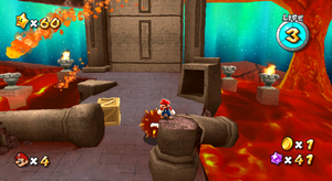 Freezeflame Galaxy - Super Mario Wiki, the Mario encyclopedia