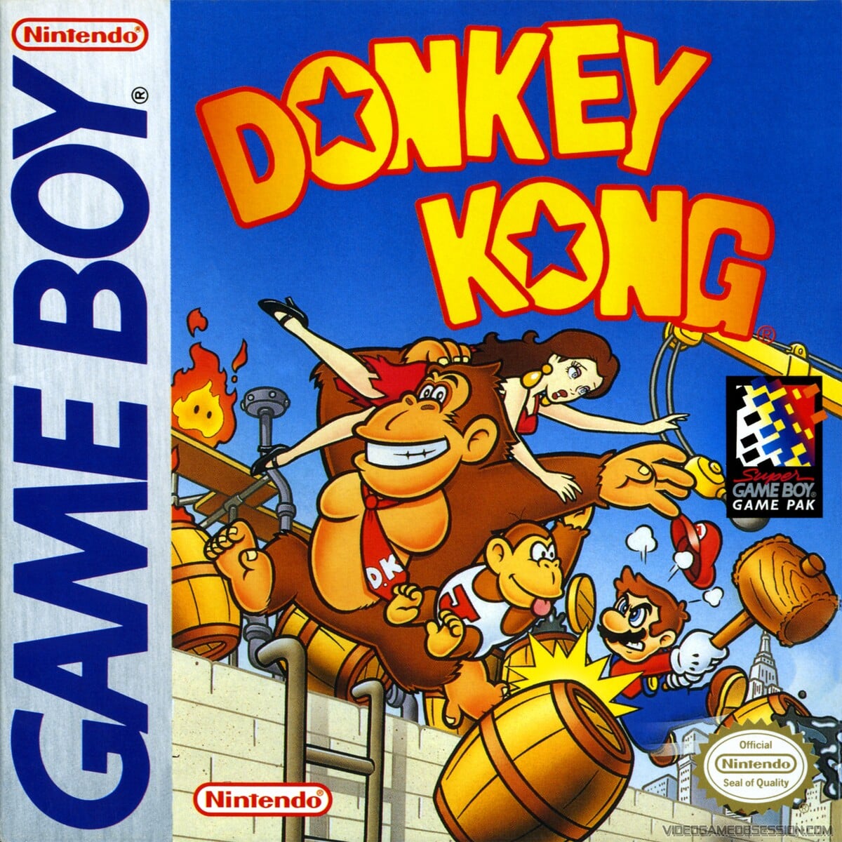 File:DK94 Alternate Box Art.jpg - Super Mario Wiki, the Mario encyclopedia