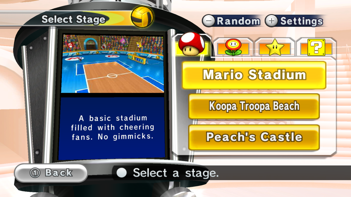 File:MSM Exhibitionmenu.png - Super Mario Wiki, the Mario encyclopedia