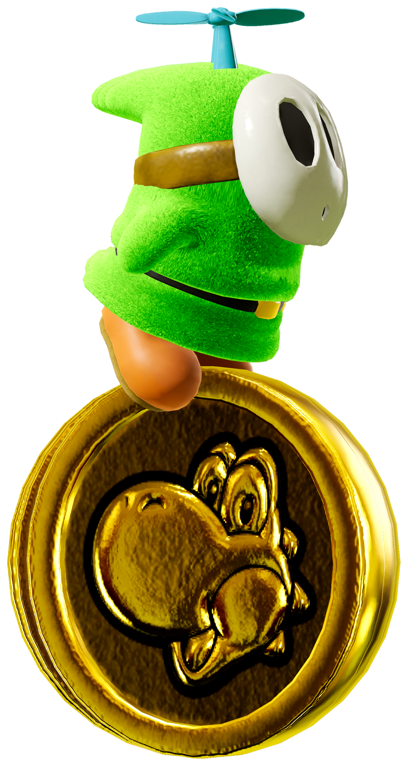 File:YCW Fly Guy Coin.png - Super Mario Wiki, the Mario encyclopedia