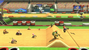 Excitebike Arena - Super Mario Wiki, the Mario encyclopedia