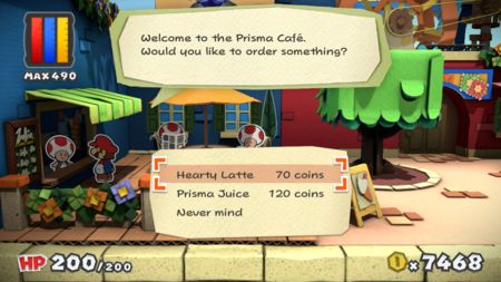 Prisma Café - Super Mario Wiki, the Mario encyclopedia