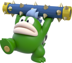 Spiked roller - Super Mario Wiki, the Mario encyclopedia