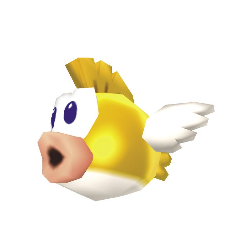 Gold Cheep Cheep - Super Mario Wiki, the Mario encyclopedia