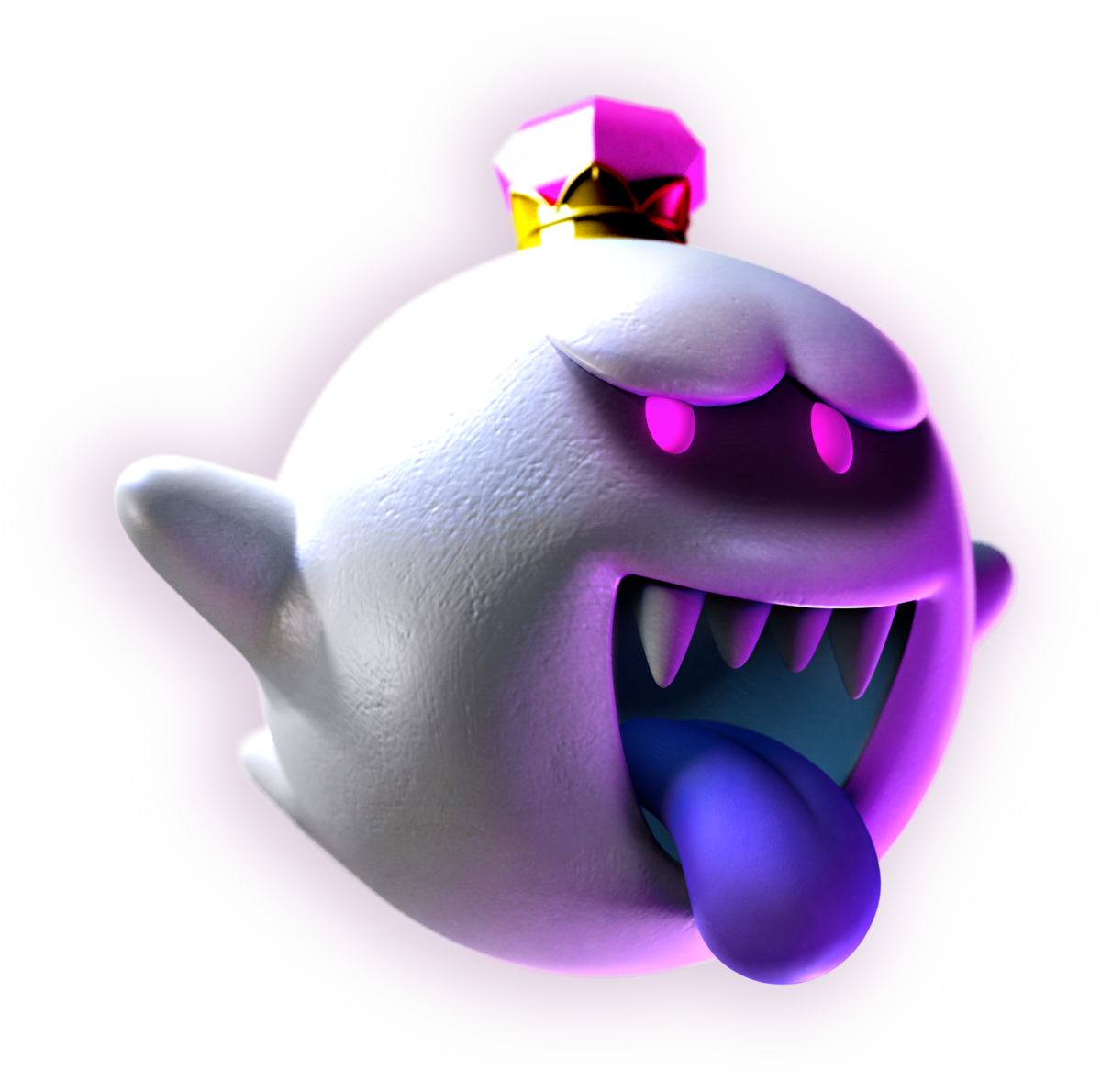 File:King Boo Artwork - Luigi's Mansion Dark Moon.png - Super Mario ...