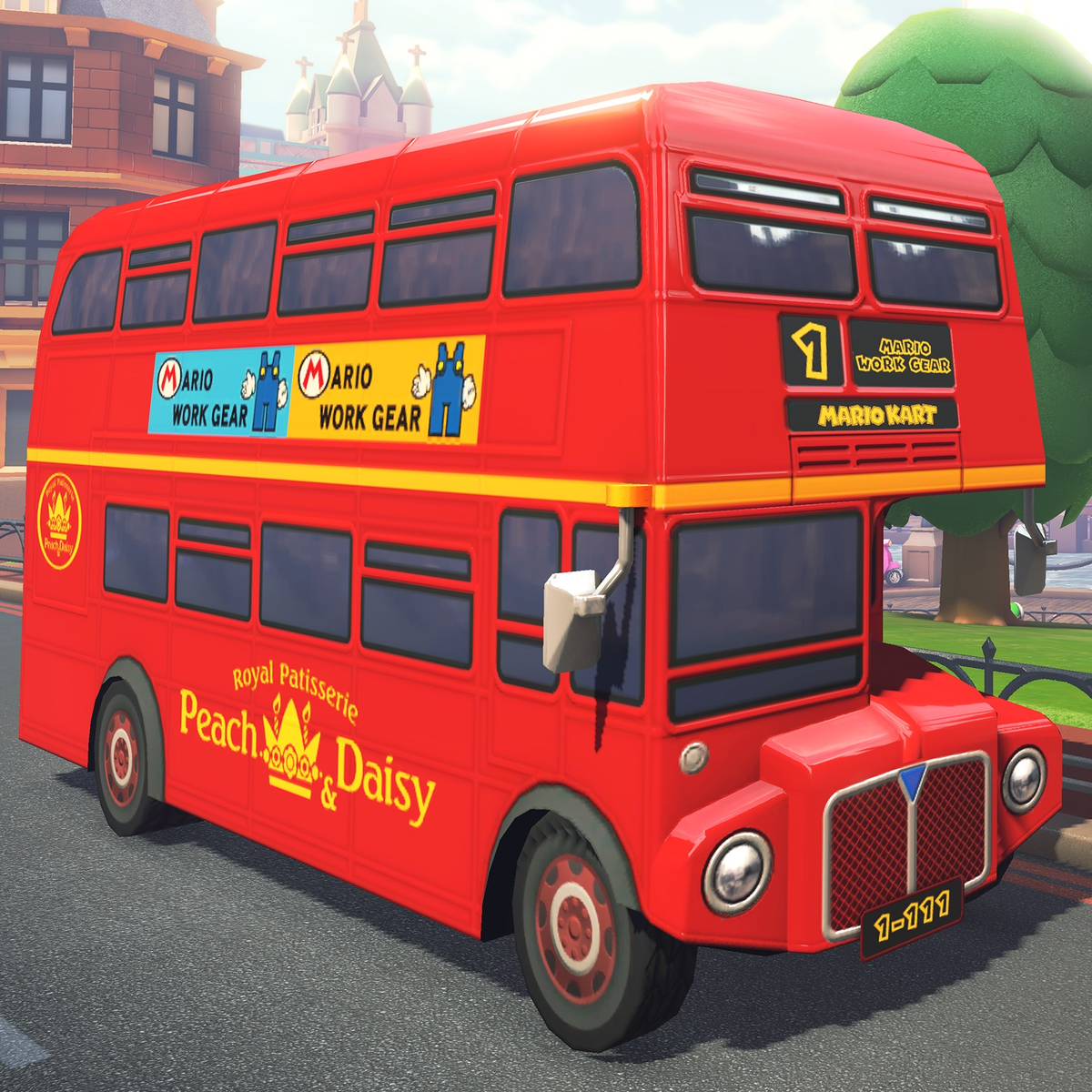 File:MK8D Bus Double-decker.png - Super Mario Wiki, the Mario encyclopedia