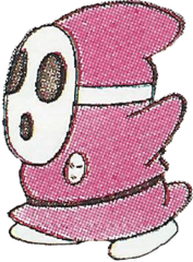 Gallery:Pink Shy Guy - Super Mario Wiki, the Mario encyclopedia