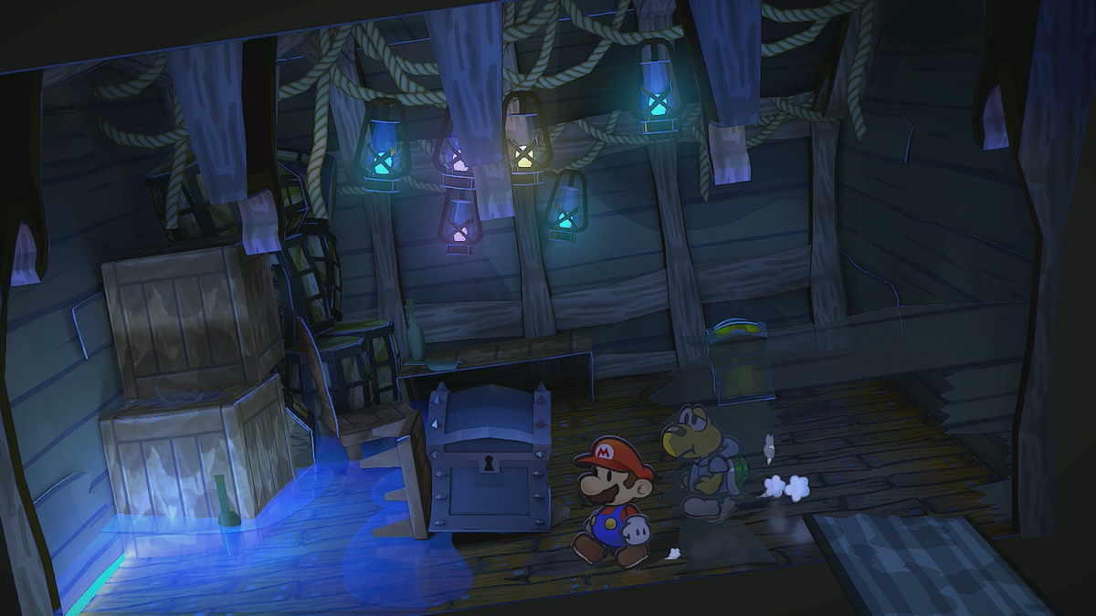 File:TTYDNS Black Chest in Grotto.png - Super Mario Wiki, the Mario ...