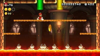 Iggy's Volcanic Castle - Super Mario Wiki, the Mario encyclopedia