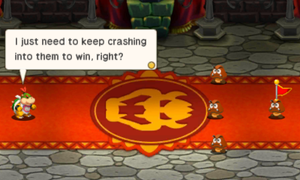 First Battle! - Super Mario Wiki, the Mario encyclopedia