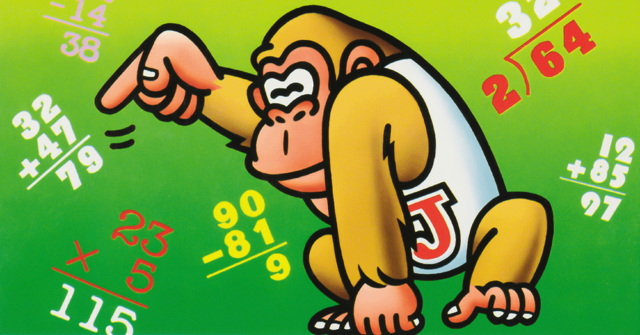 File:DonkeyKongJrMathwork.png - Super Mario Wiki, the Mario encyclopedia