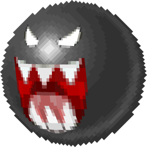 Flame thrower (Flame Chomp) - Super Mario Wiki, the Mario encyclopedia