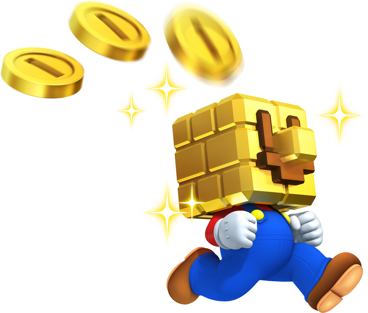 File:Gold Block Mario NSMB2.png - Super Mario Wiki, the Mario encyclopedia